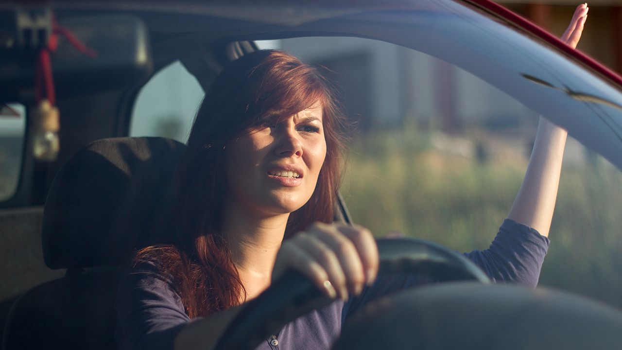 What are the damages and liability for a road rage incident?