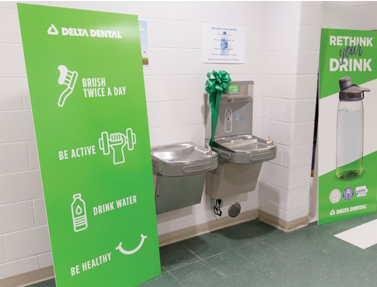 Iowa parks, schools receive water bottle filling stations