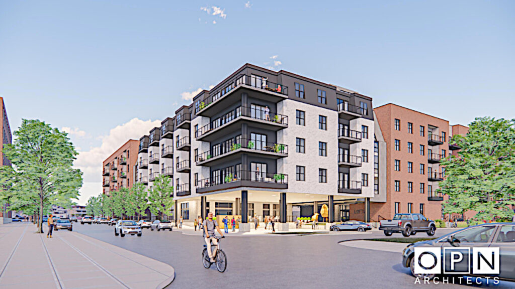 Leaders celebrate groundbreaking for NewBo Loftus ‘transformation’ project