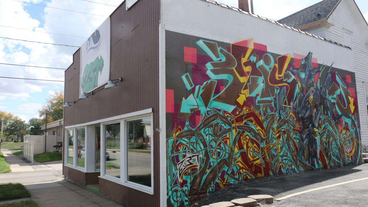 Art gallery opens near Coe; renovations under way for new cafe