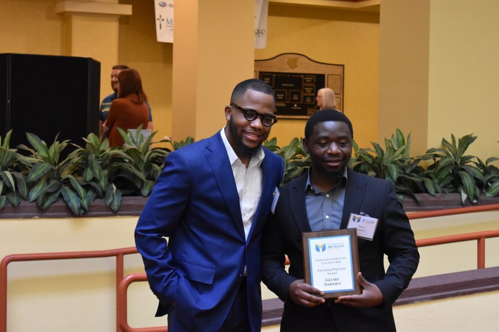 Catherine McAuley Center immigration awards recognize courage