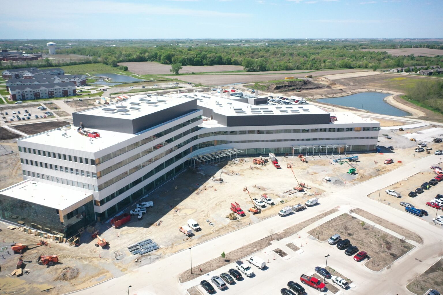 See the progress at the new UIHC campus in North Liberty