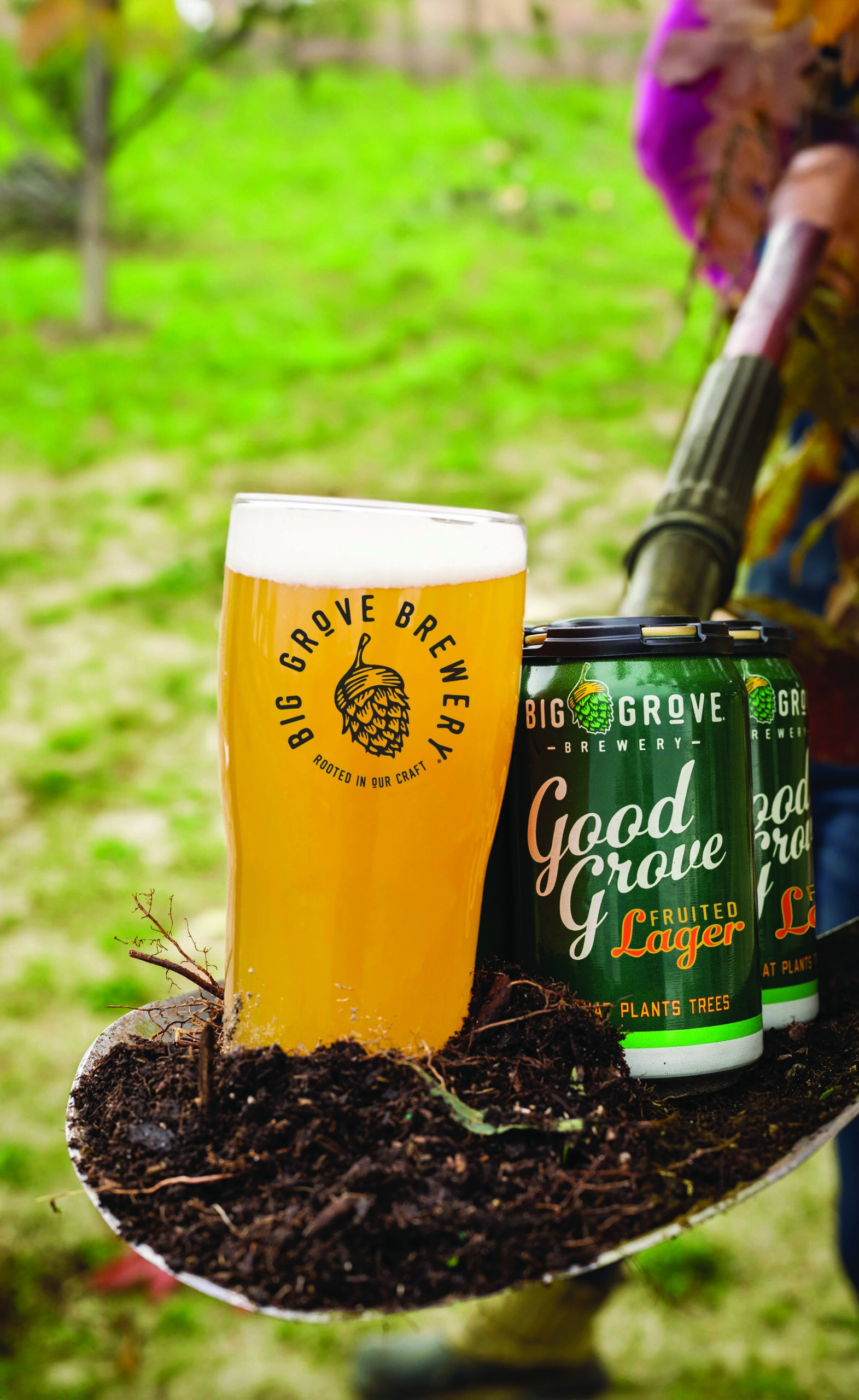 Big Grove Brewery supports tree-planting with new fruited lager