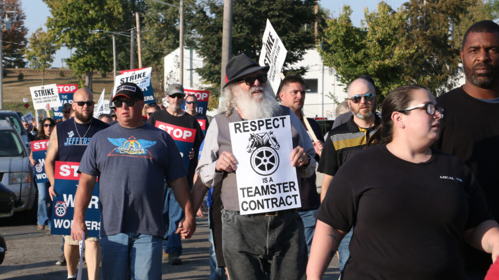 ‘We deserve better’: Teamsters host strike rally at Cargill plant in ...