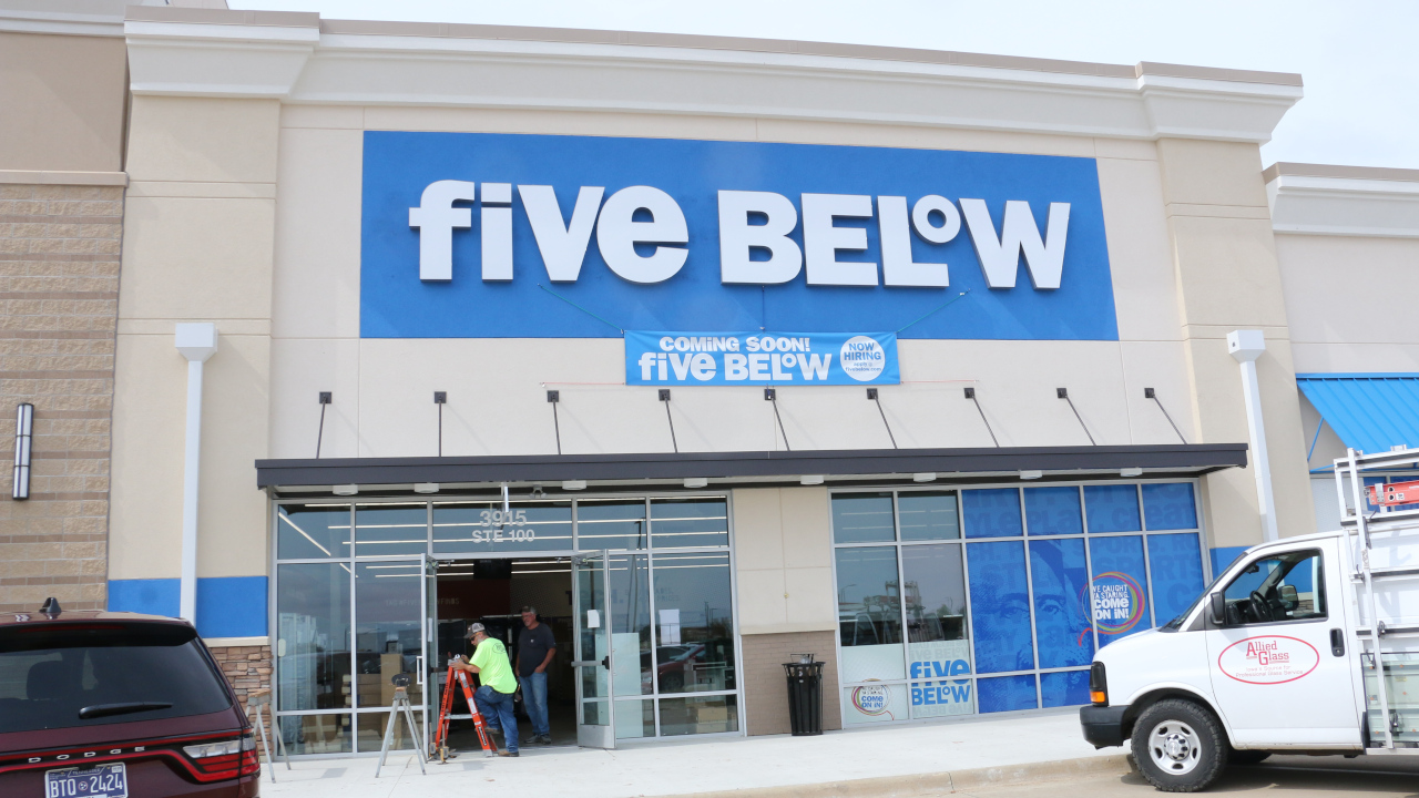 Five Below to open soon at Westdale Town Center