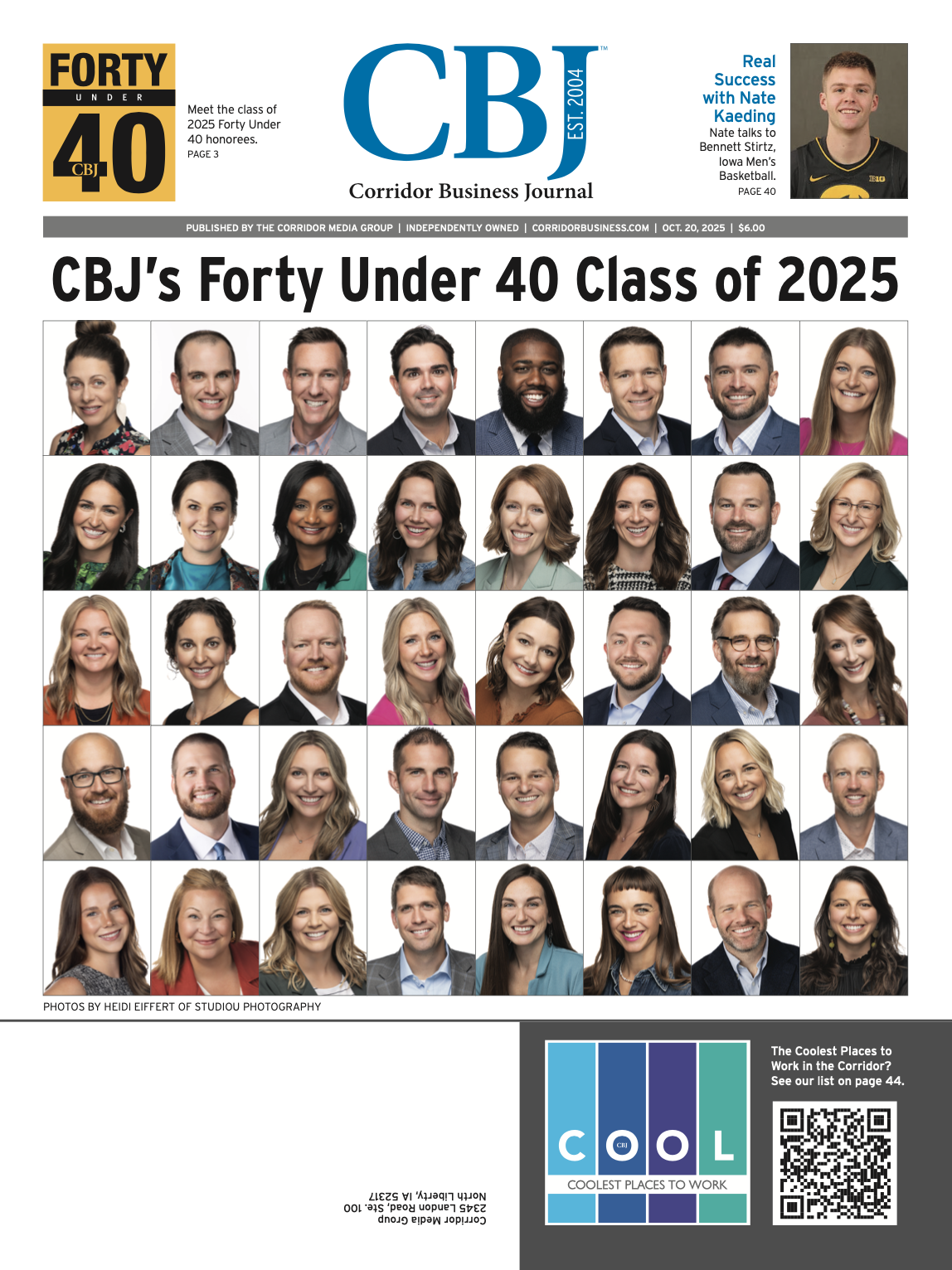 Retaining talent, building community: Meet the 2025 Forty Under 40