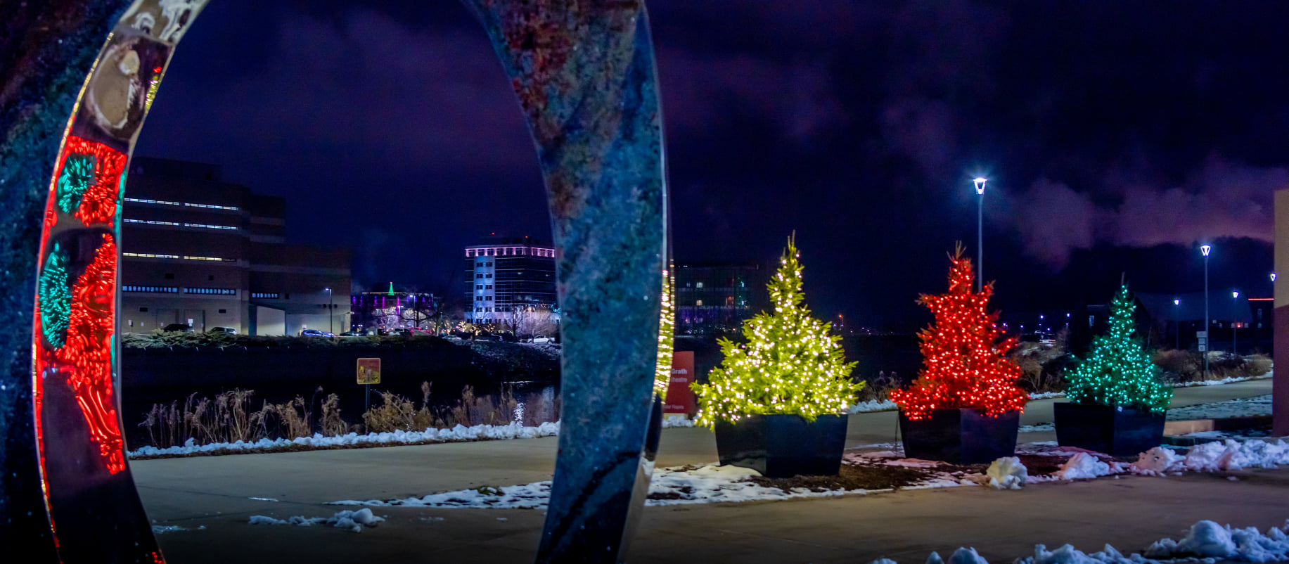 Five Seasons Lights draws more than 12,000 visitors to McGrath Amphitheatre