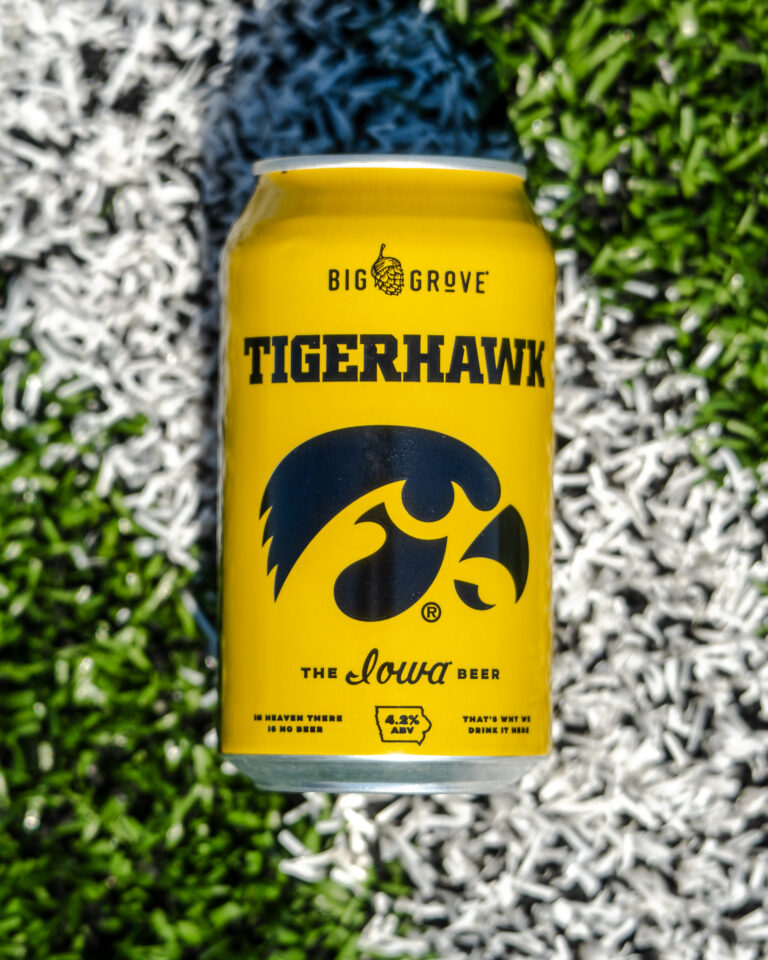 Tip Big Grove Brewery's new 'Tigerhawk' and help the Hawkeyes